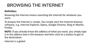 Lecture 4 sending and receiving e-mail | PPTX