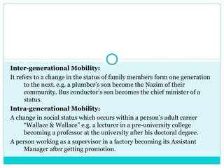 social mobility | PPT