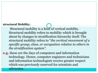 social mobility | PPT