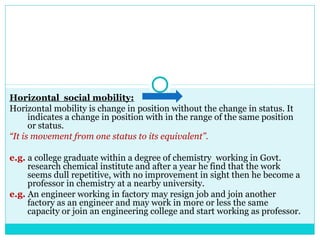 social mobility | PPT