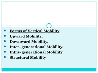 social mobility | PPT