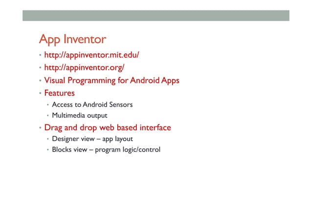 COMP 4026 Lecture4: Processing and Advanced Interface Technology | PDF | Computer Software and ...