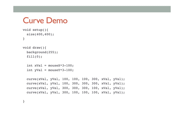 COMP 4026 Lecture4: Processing and Advanced Interface Technology | PDF | Computer Software and ...