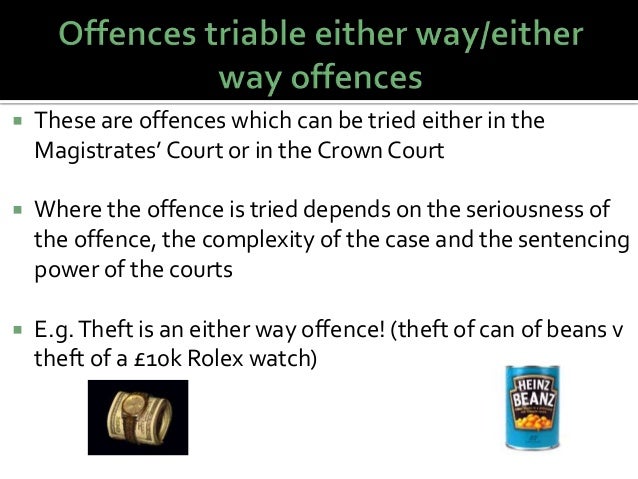 Lecture 4 the criminal courts