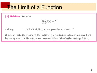 Lecture 4 the limit of a function | PPT