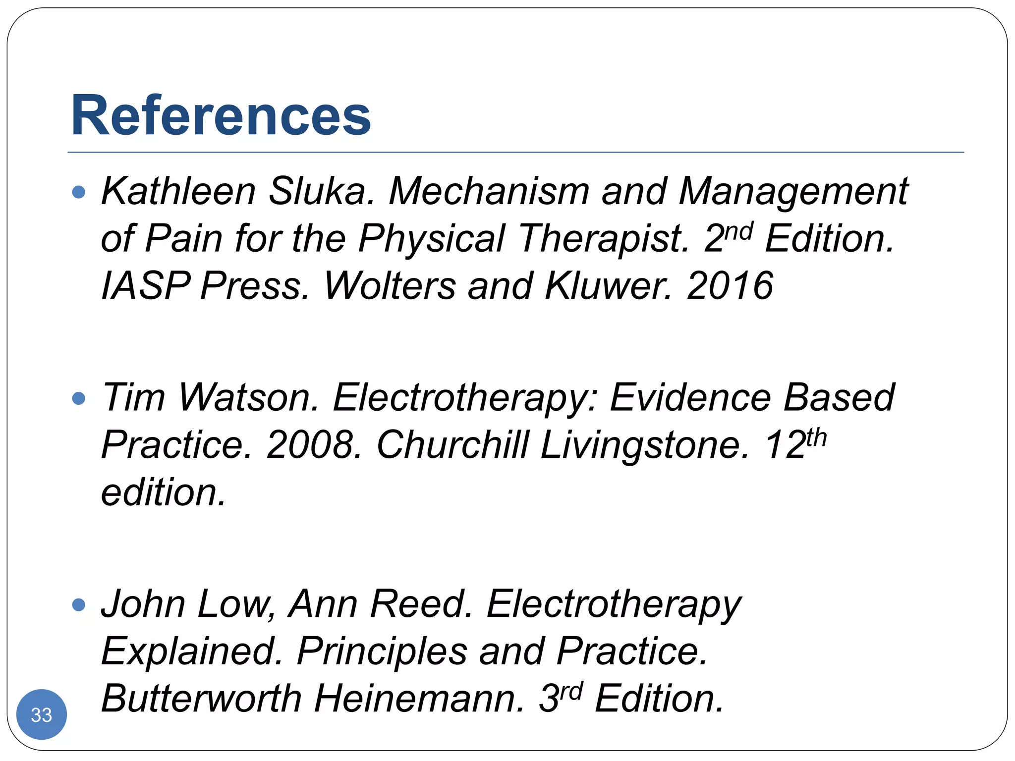 Therapeutic Ultrasound for Physiotherapy students | PPTX