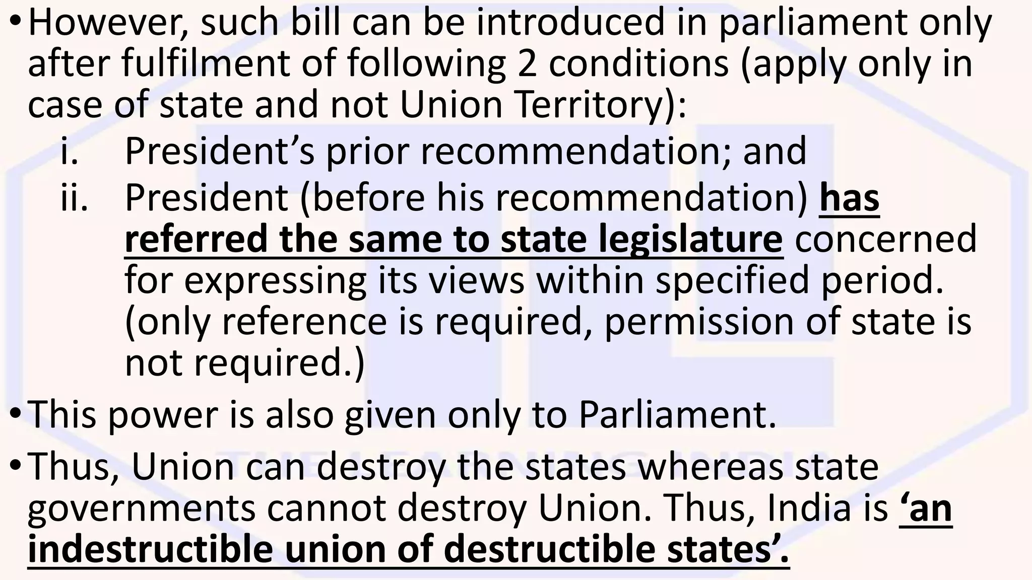 Lecture 4 union and its territory | PPTX