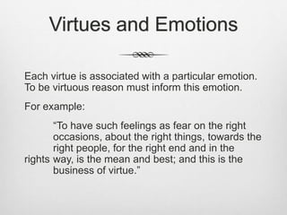 Lecture: Virtue Ethics | PPT