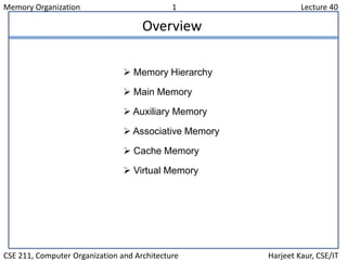 Lecture 40 | PPTX | Data Storage and Warehousing | Computing