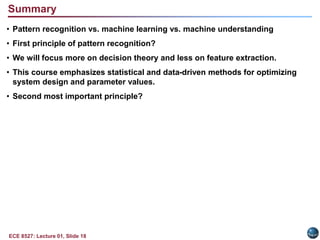 Introduction to machine learning and pattern recognition | PPTX | Artificial Intelligence ...