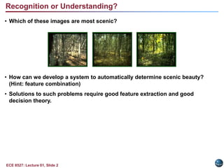Introduction to machine learning and pattern recognition | PPTX