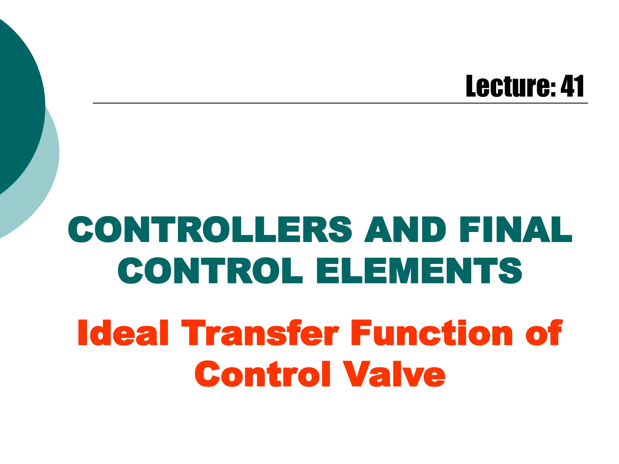 Controllers and Final Control Elements.ppt