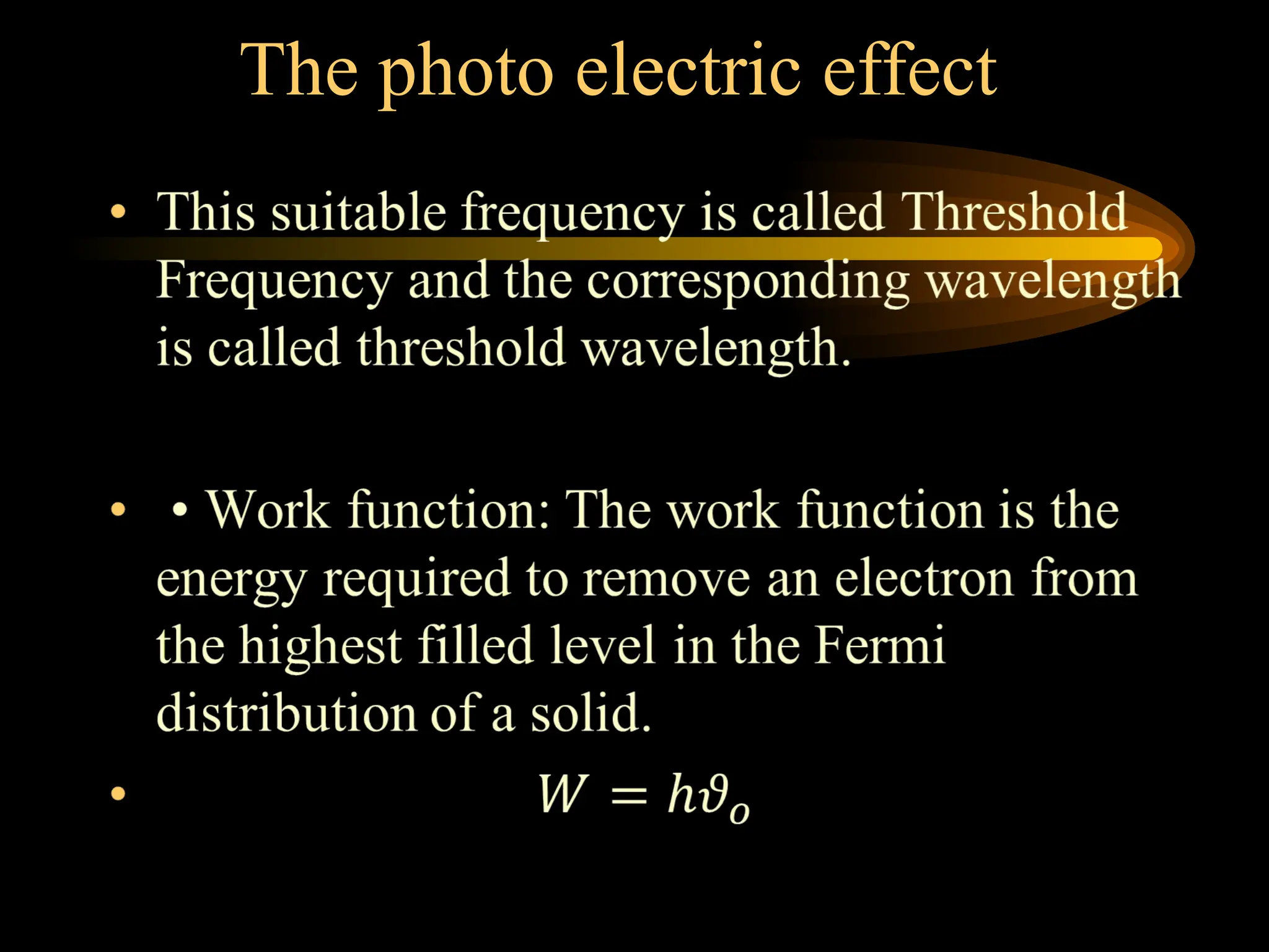 Photoelectric effect presentation for physics | PPT