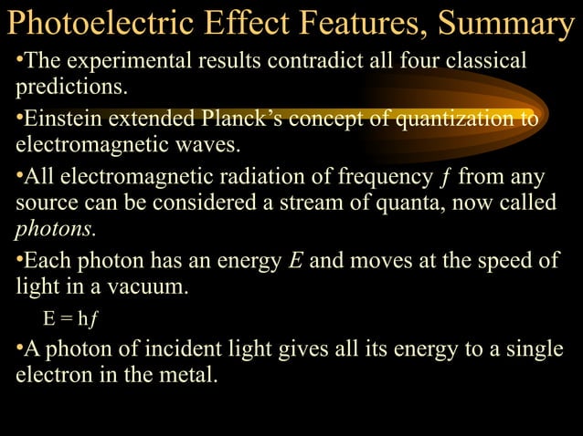 Photoelectric effect presentation for physics | PPT
