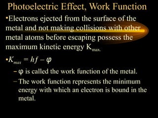 Photoelectric effect presentation for physics | PPT
