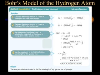 Lecture #43 Bohr's atomic model presentation | PPTX