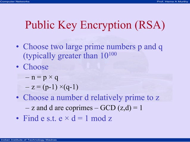 Lecture43 network security | PPT