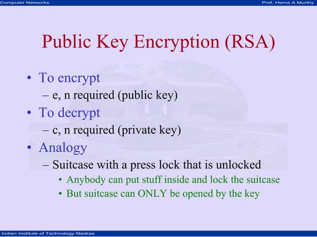 Lecture43 network security | PPT