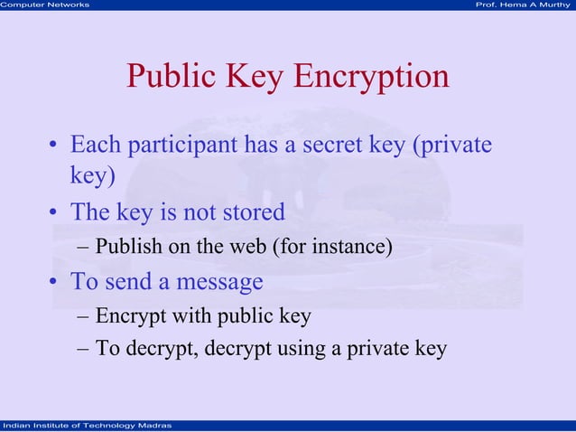 Lecture43 network security | PPT