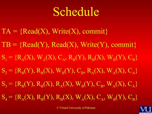 Lecture 44 Database management system for databases | PPT