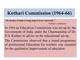 Teacher Education Lecture 4 & 5 | PPTX