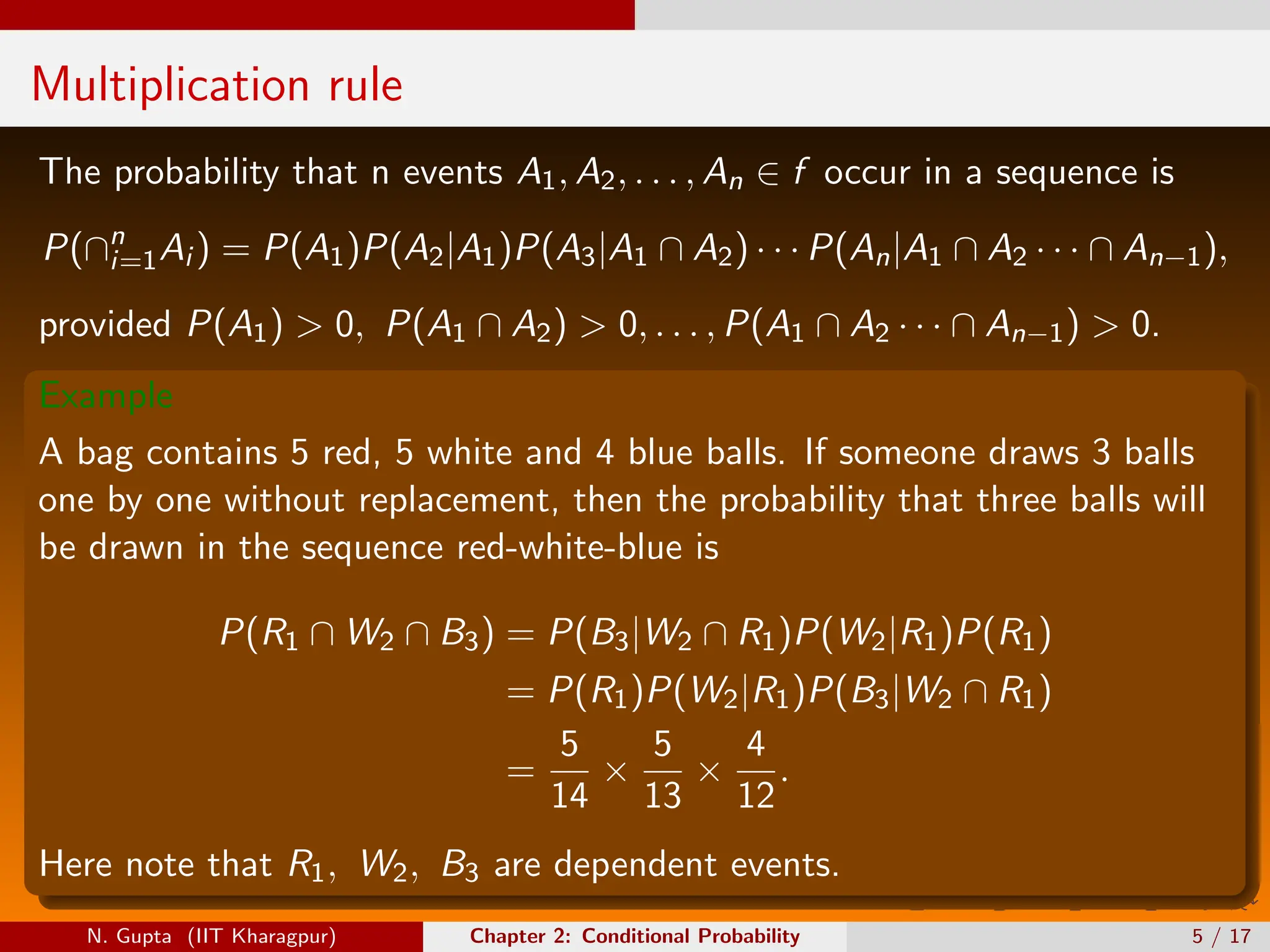 Lecture 4,5 slide about probability and statistics | PPT