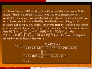 Lecture 4,5 slide about probability and statistics | PPT