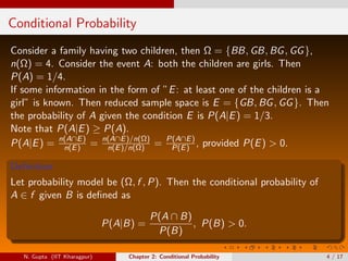 Lecture 4,5 slide about probability and statistics | PPT