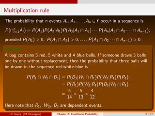 Lecture 4,5 slide about probability and statistics | PPT