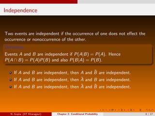 Lecture 4,5 slide about probability and statistics | PPT