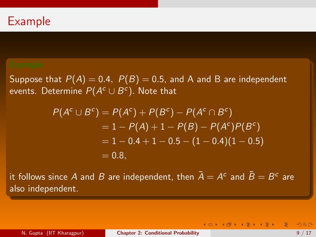 Lecture 4,5 slide about probability and statistics | PPT