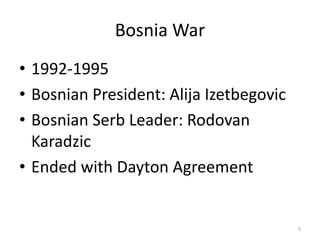 Lecture # 47 ir srebrenica killings in bosnia | PPTX