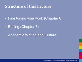 Lecture 4 academic writing in english | PPT