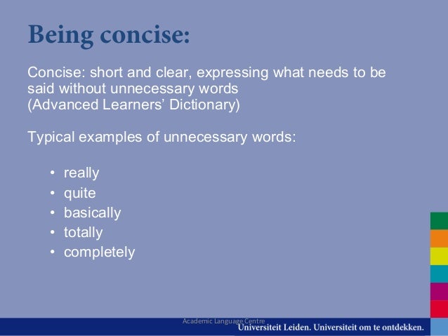 Lecture 4 academic writing in english