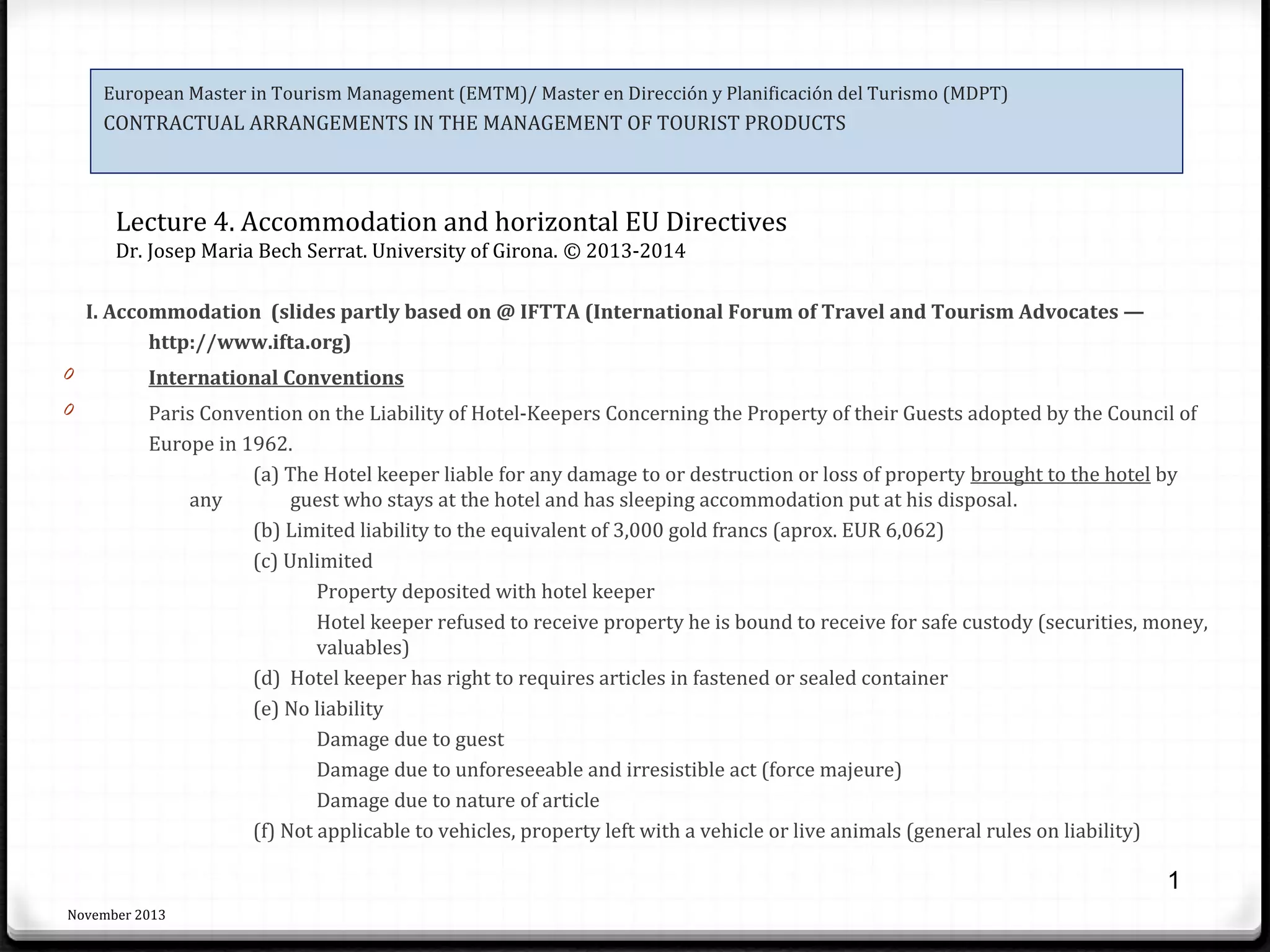 accommodation and horizontal eu directives | PPT