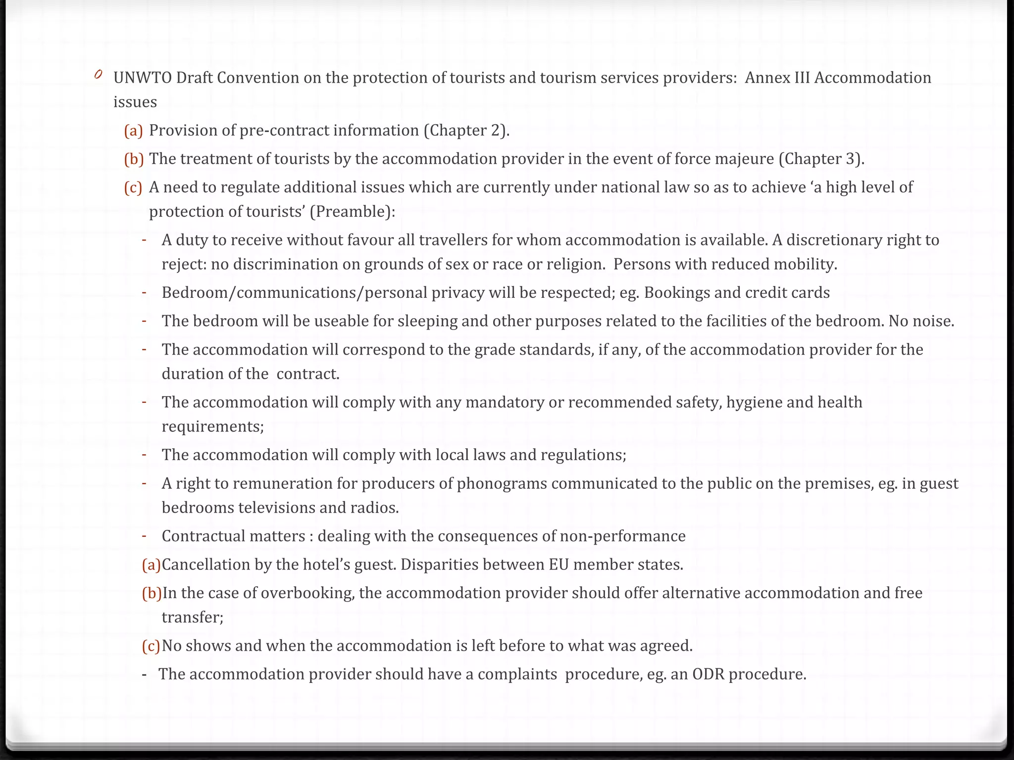 accommodation and horizontal eu directives | PPT