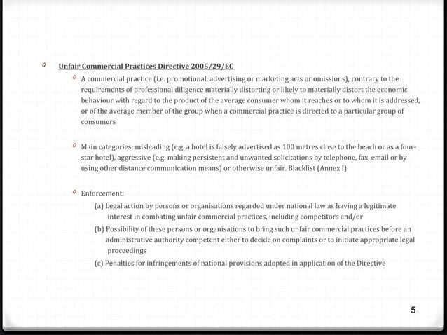 accommodation and horizontal eu directives | PPT