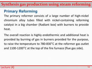 Lecture 4 Ammonia Production.ppt | Commodities | Economy