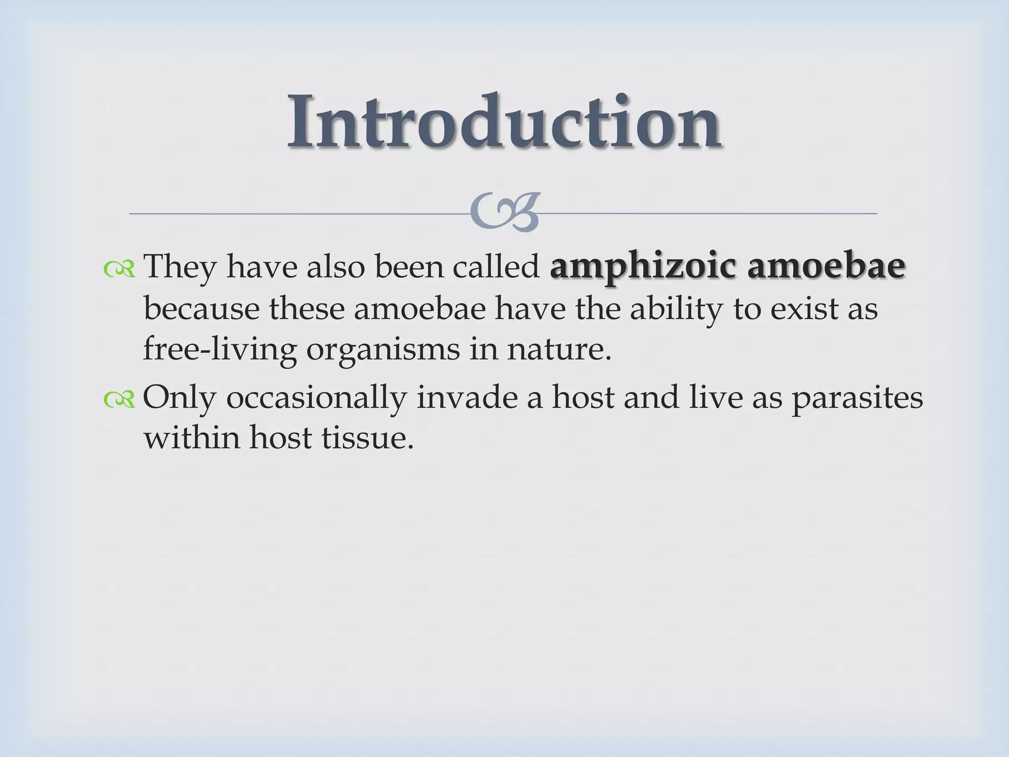 amoeba infecting brain and eyes | PPTX