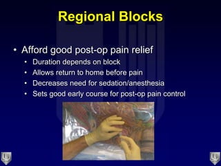 Lecture 4 and 5 parekh regional anesthesia | PPTX