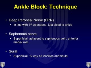 Lecture 4 and 5 parekh regional anesthesia | PPTX