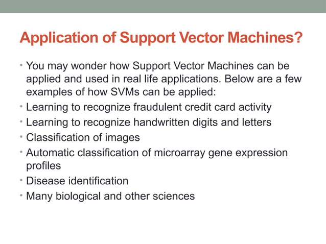 Lecture 4a Random Forest classifier and SVM.pptx