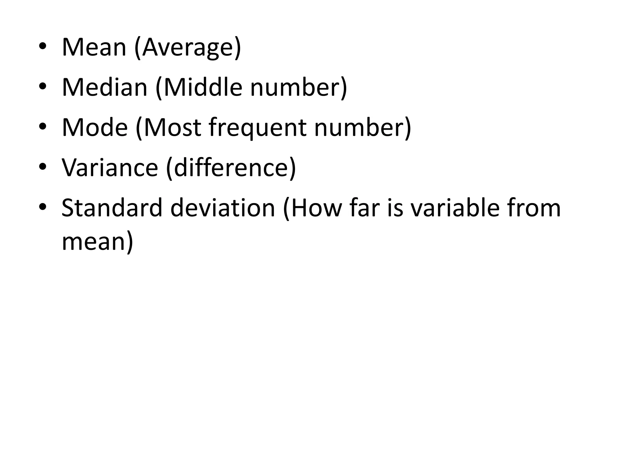 Lecture 4 ba 4 statistics for business analytics | PPTX