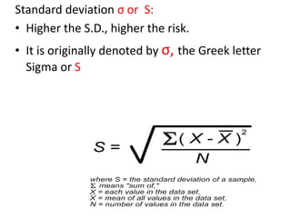 Lecture 4 ba 4 statistics for business analytics | PPTX