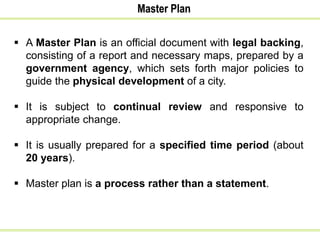 Lecture 4: Urban & Regional Planning (Risk Mitigation Concept) | PPTX