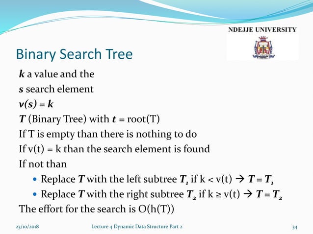 Lecture4b dynamic data_structure | PPT