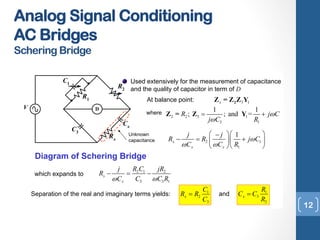 Lecture 4 b signalconditioning_ac bridge | PDF