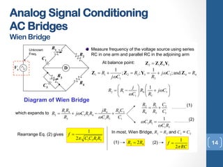 Lecture 4 b signalconditioning_ac bridge | PDF