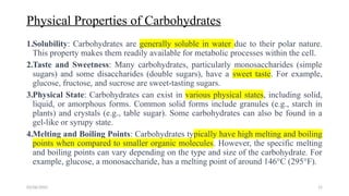 Lecture 4_ Carbohydrates ppt for understanding | PPTX