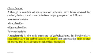 Lecture 4_ Carbohydrates ppt for understanding | PPT